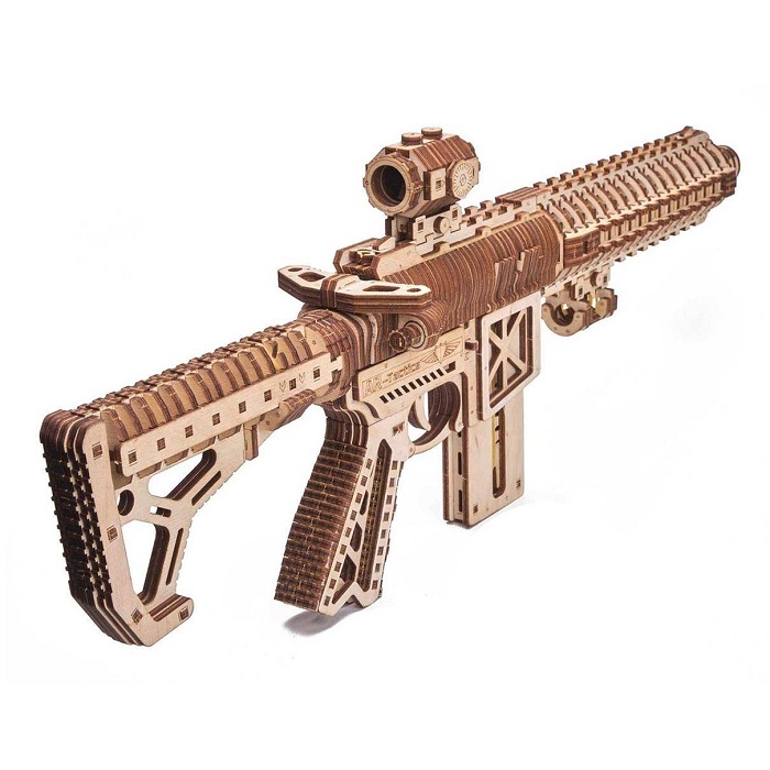 Junbaby: Mô hình lắp ráp gỗ 3d súng gun ar-t