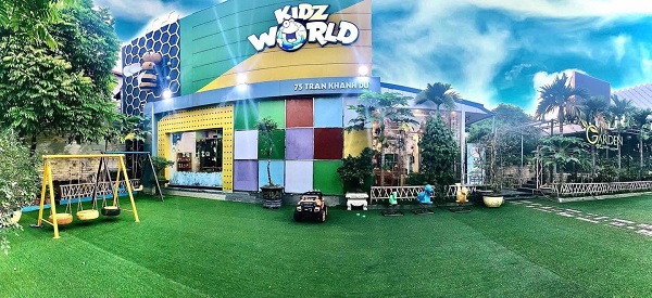Junbaby: Quán cafe Kidz World có cho chơi cho bé ở Hải Phòng