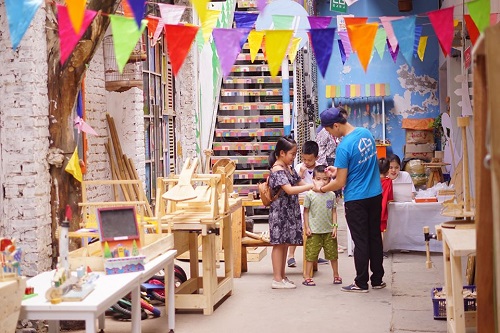 Junbaby: Xưởng Sáng tạo Creative Gara